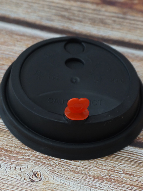 90mm PP Black Lids, 1000 Units | Bubble Express